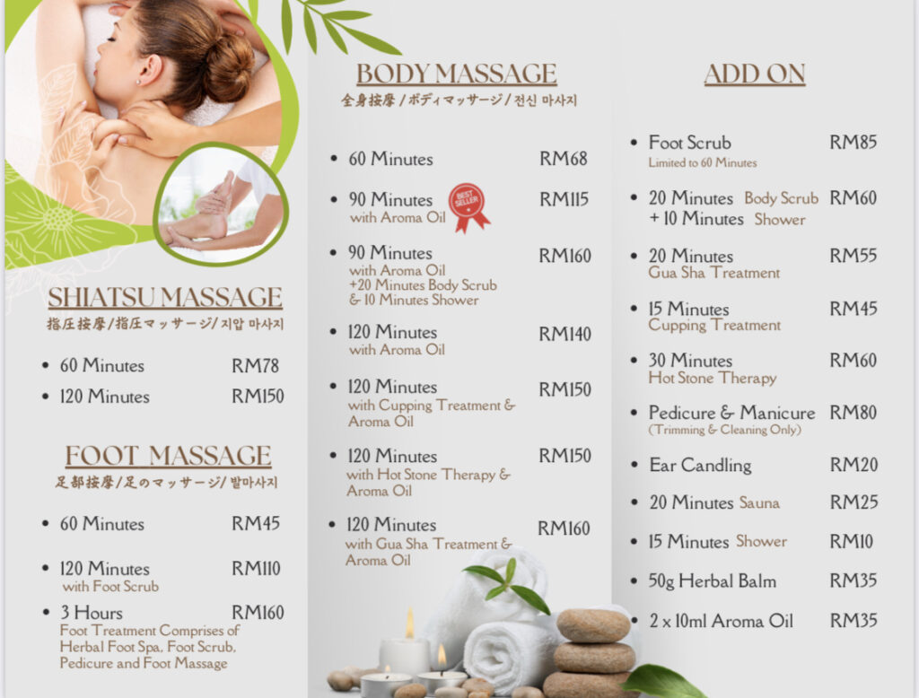 Services – Eden Reflexology Centre